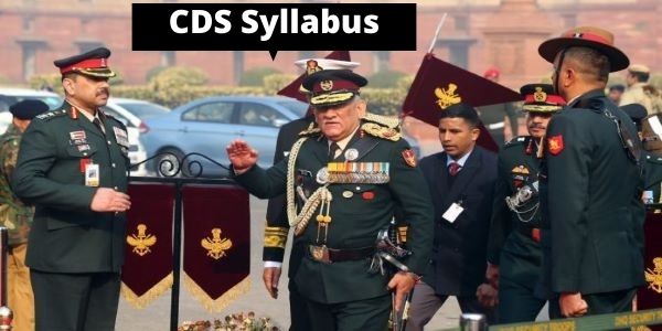 CDS Syllabus 2021 | CDS Exam Pattern - OTA | UPSC PDF