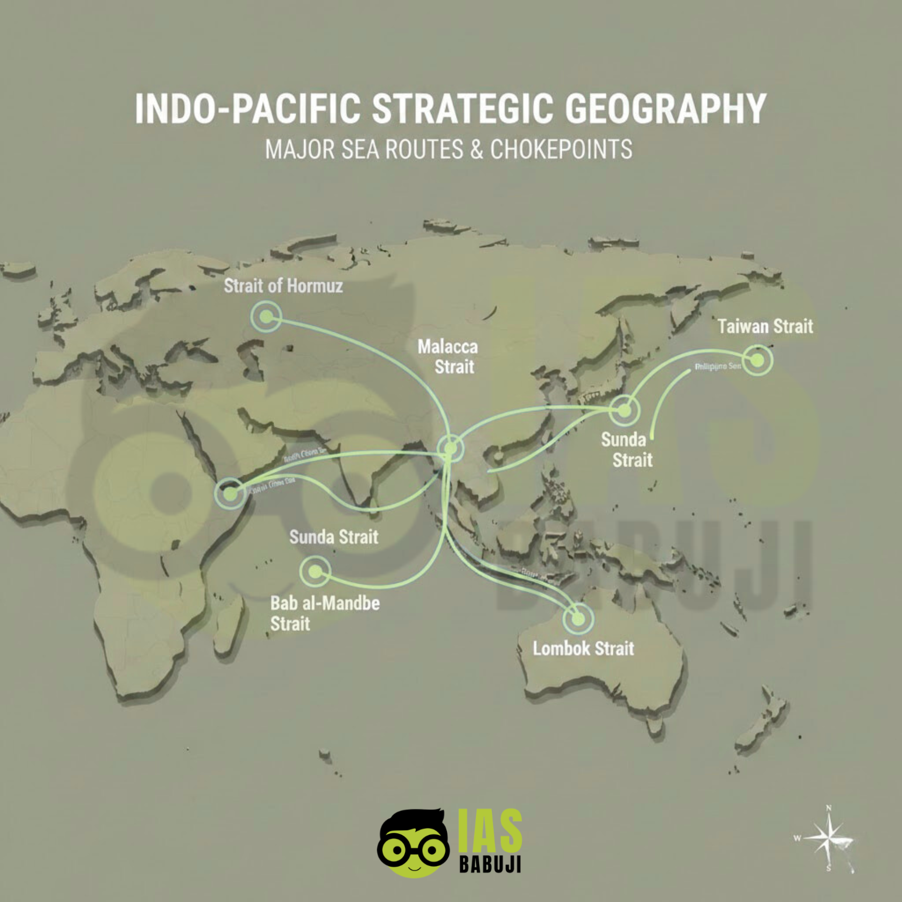 India’s Indo-Pacific Maritime Strategy - IAS BABU JI