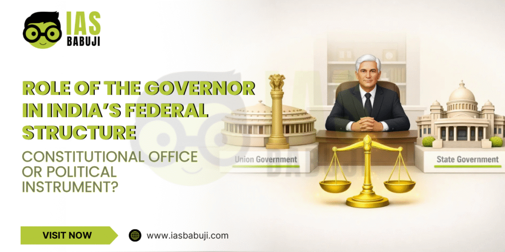 Role of the Governor in India’s Federal Structure - IAS BABU JI